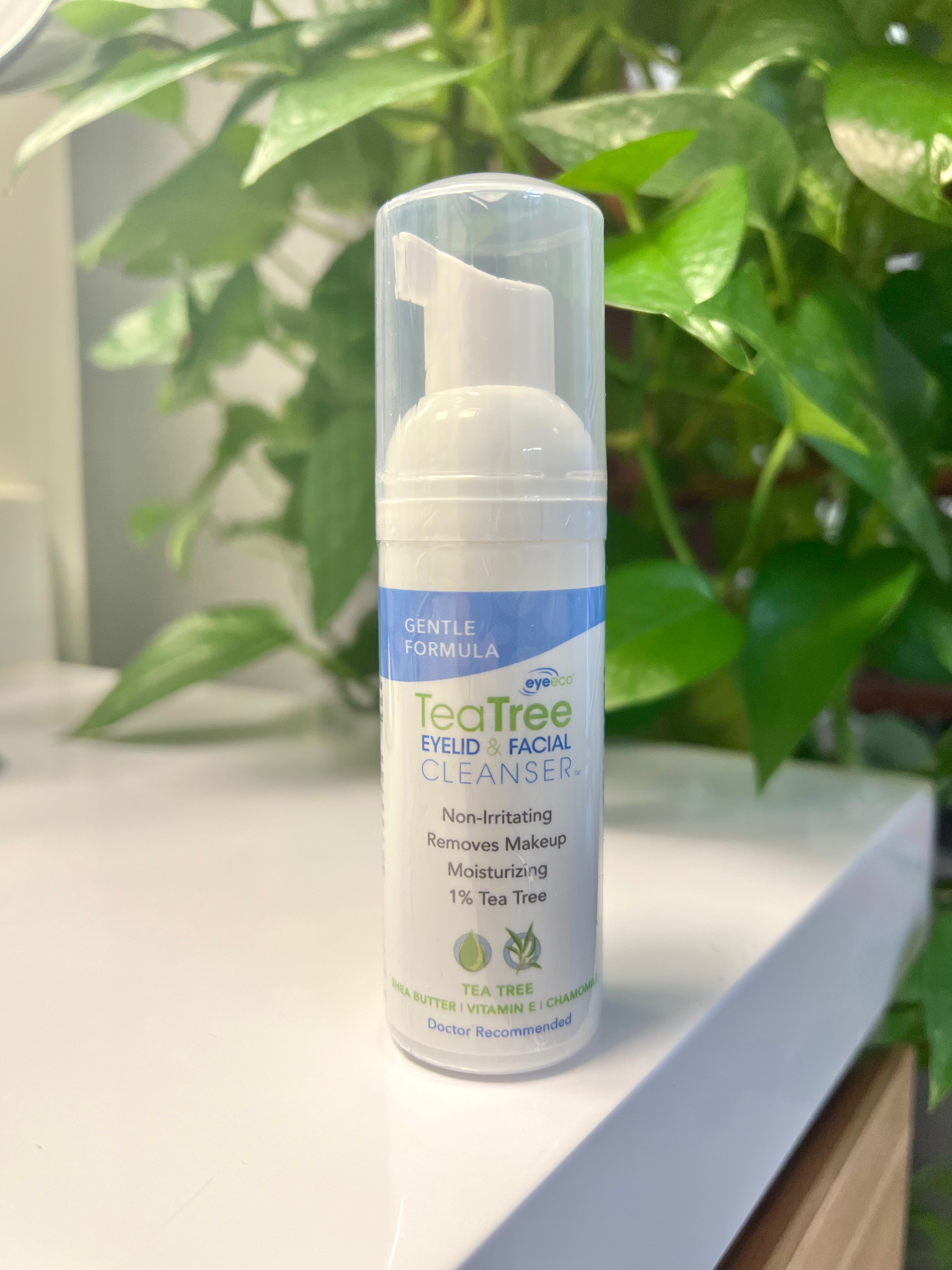EyeEco Gentle Tea Tree Eyelid and Facial Cleanser (50mL) – Hello Optometry