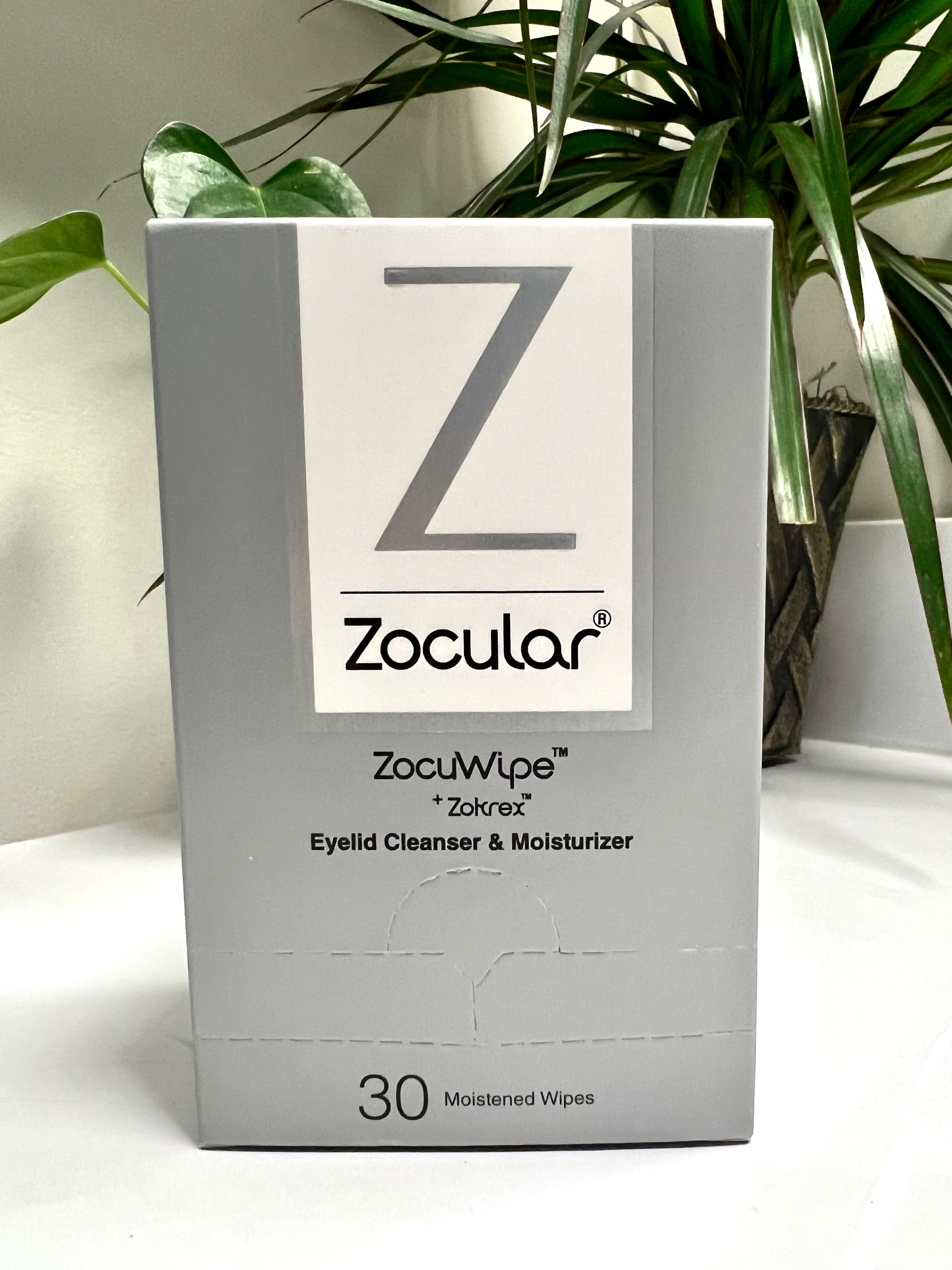 Zocular ZocuWipe Eyelid Cleanser & Moisturizer - 30ct – Hello Optometry